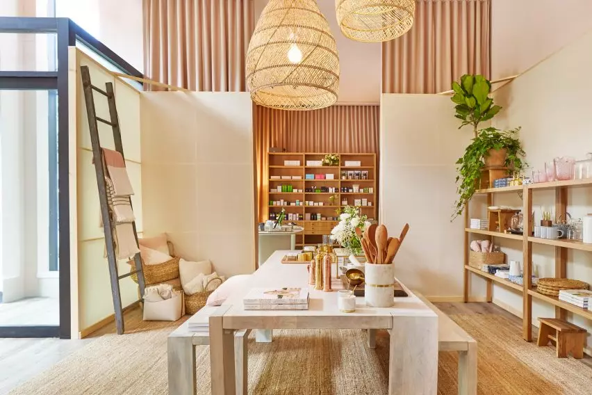 Goop pop-up in Toronto door Yabu Pushelberg