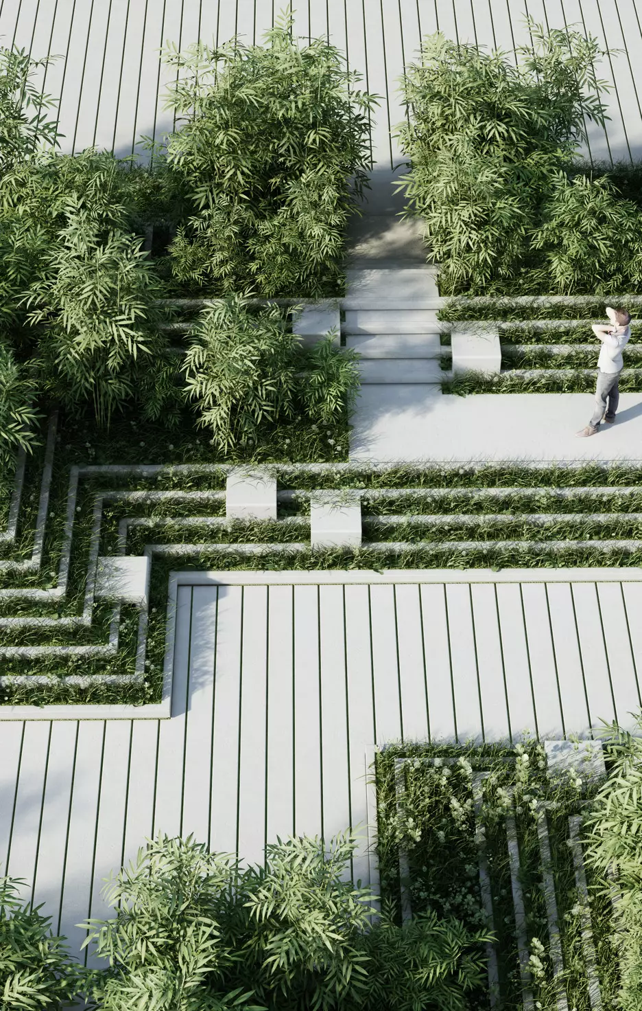 Magic Breeze landschapsontwerp door Penda