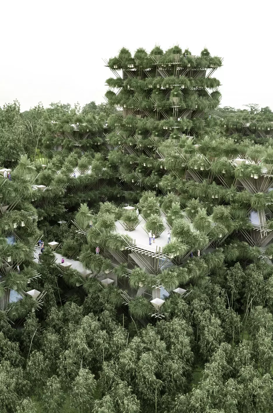 Visi Kahareup Penda pikeun Rising Canes, Pekan Desain Beijing 2015