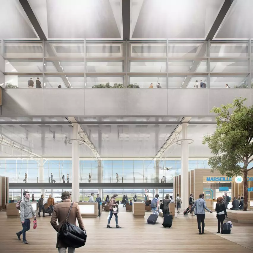 Foster + Partners 為羅傑斯的馬賽機場擴建添加“缺失的部分” 32984_5