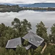 Retiro do lago Split House en Chile por Hsu Gabriel Architects