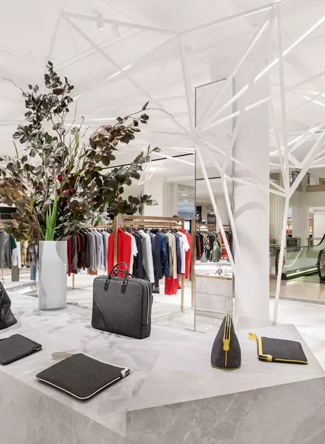 Selfridges Mens Designer Space dening Alex Cochrane Architects