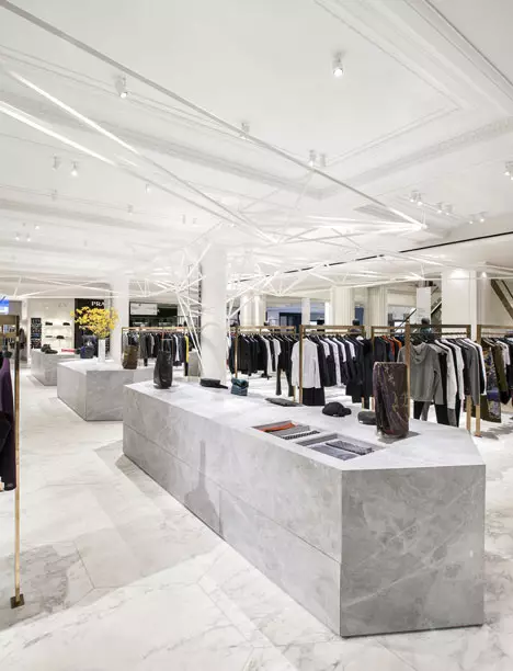 Selfridges Mens Designer Space dening Alex Cochrane Architects