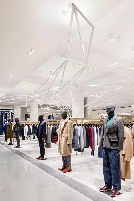 Selfridges Mens Designer Space dening Alex Cochrane Architects