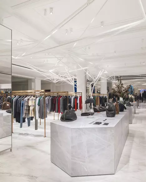 Selfridges Mens Designer Space dening Alex Cochrane Architects