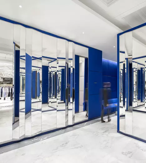 Selfridges Mens Designer Space dening Alex Cochrane Architects