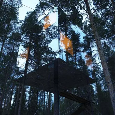 Tree Hotel by Tham in Videgard Arkitekter | arhitekturo