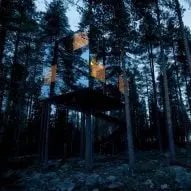 Hufton + Crow жаңа фотосуреттері күн батқан кездегі Швециядағы Treehotel-ді түсіреді 33724_10