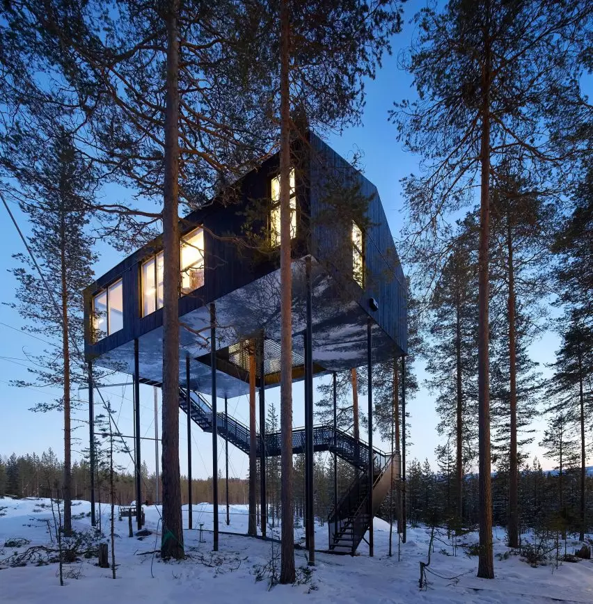 Hufton + Crow ұсынған Treehotel фотосуреттері