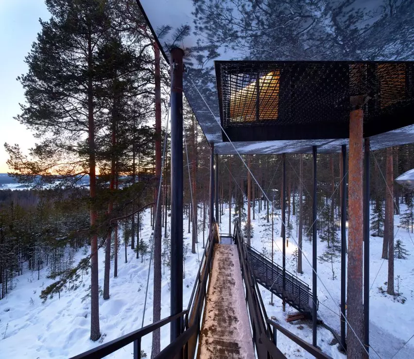 Treehotel-billeder af Hufton + Crow