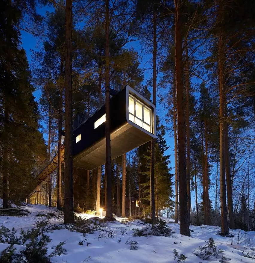 Treehotel-billeder af Hufton + Crow