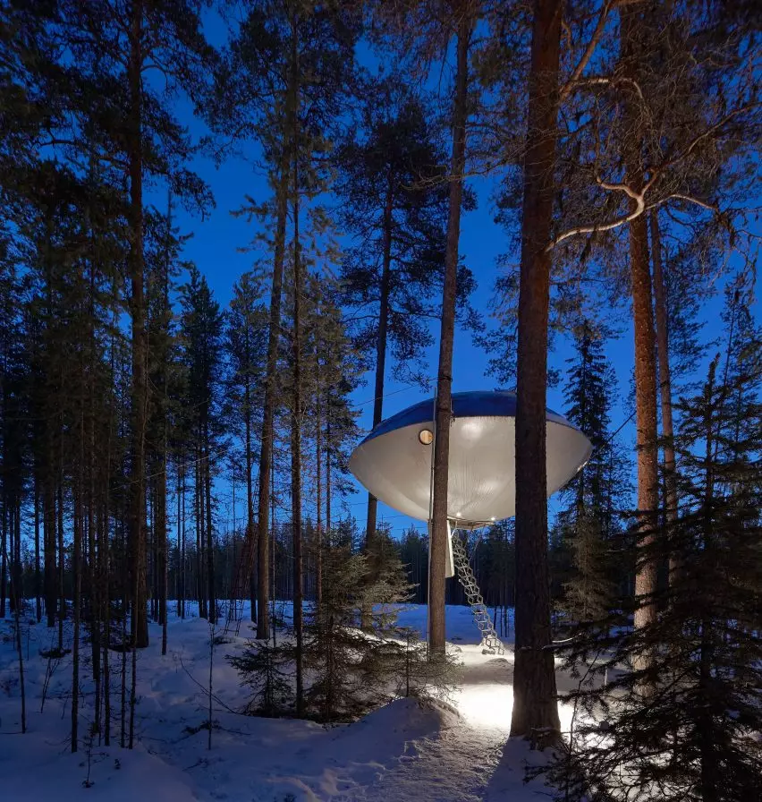 Hufton + Crow ұсынған Treehotel фотосуреттері