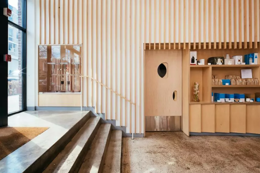 Blue Bottle Williamsburg renovare de Bohlin Cywinski Jackson