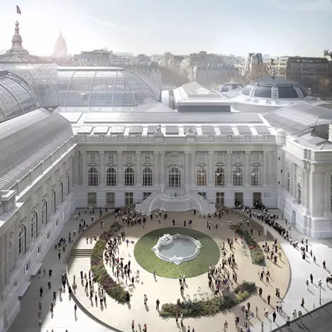 LAN meriri nrụzigharị ụlọ ngosi ihe ngosi Grand Palais na Paris