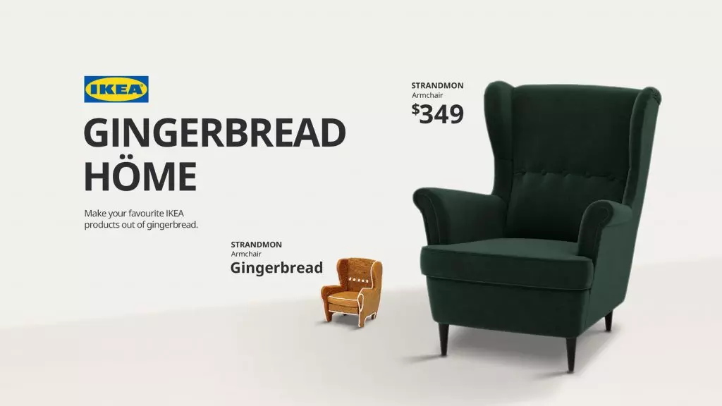 IKEA-ს Gingerbread Höme ავეჯი წარმოდგენილია Dezeen Weekly-ის გაზეთში