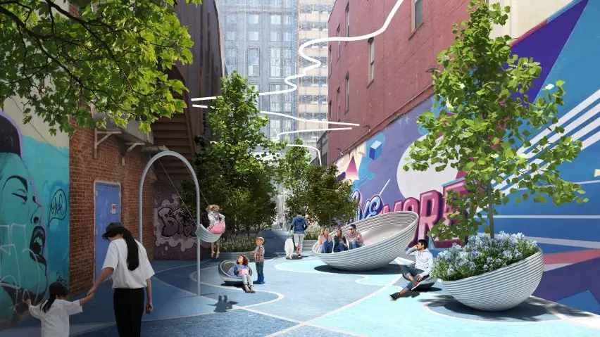 Downtown Brooklyn Public Realm by BIG