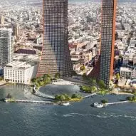 River Street Waterfront Masterplan ji hêla Koma Bjarke Ingels ve