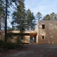 Somes Sound House dening Matthew Baird Architects