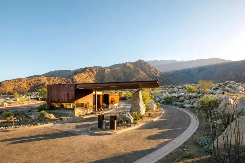 Desert Palisades Guardhouse von Studio AR+D