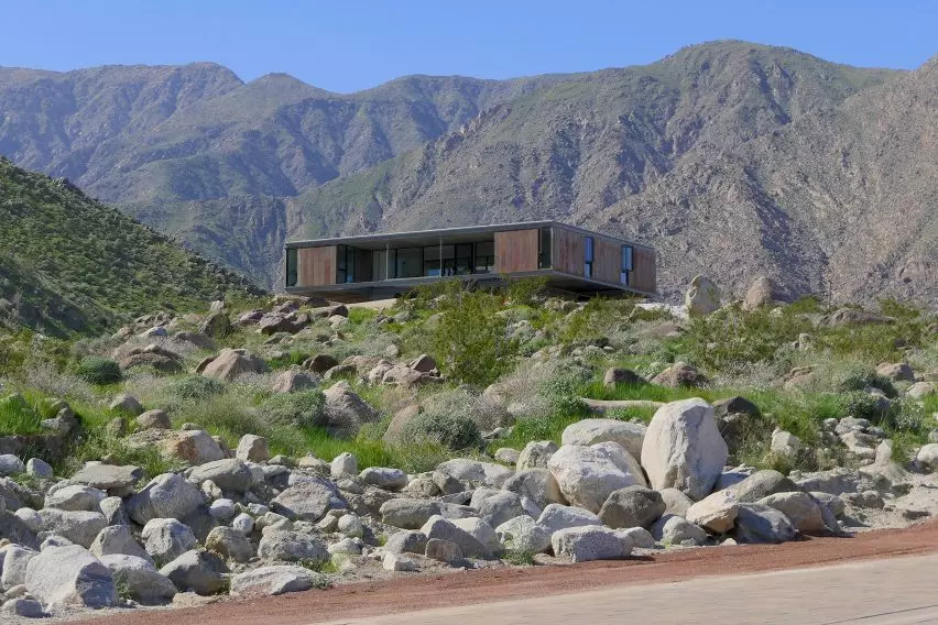 Dom Ala Beadle'a zrealizowany w Palm Springs Chino Canyon