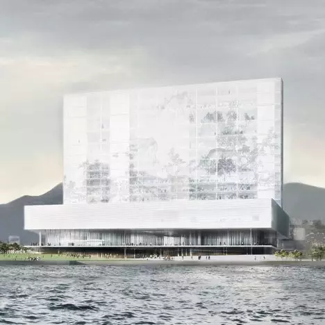 De bou fan Herzog & de Meuron's M+ museum begjint yn Hong Kong