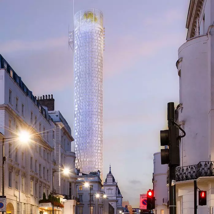 Renzo Piano anodhiza dhizaini kune yake inotevera London skyscraper