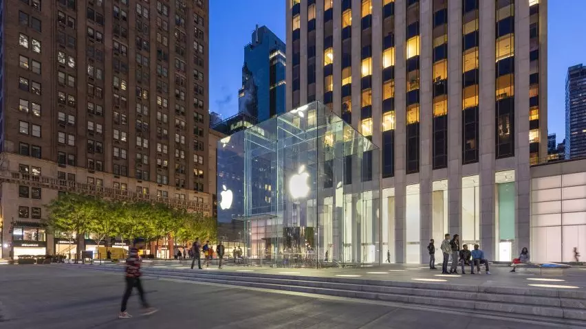 Apple Fifth Avenue gan Foster + Partners