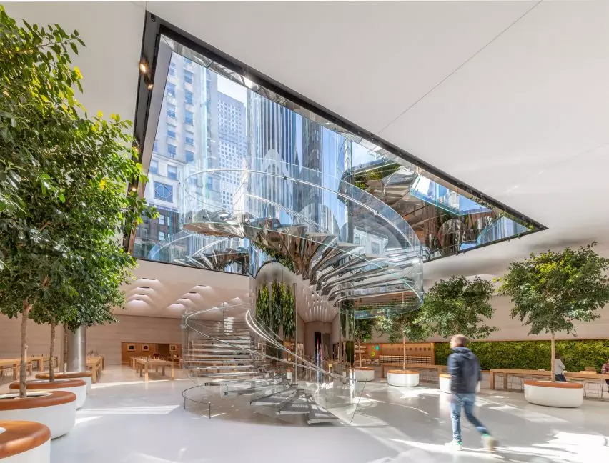 Apple Fifth Avenue gan Foster + Partners