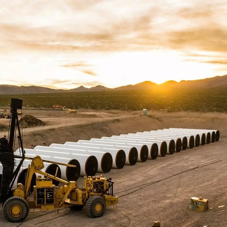 Hyperloop One projesi Nevada çölünde hava tahrik testinden geçiyor