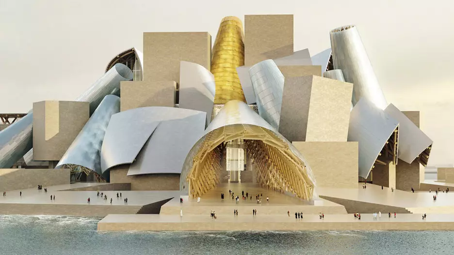 Frank Gehry Guggenheim අබුඩාබි