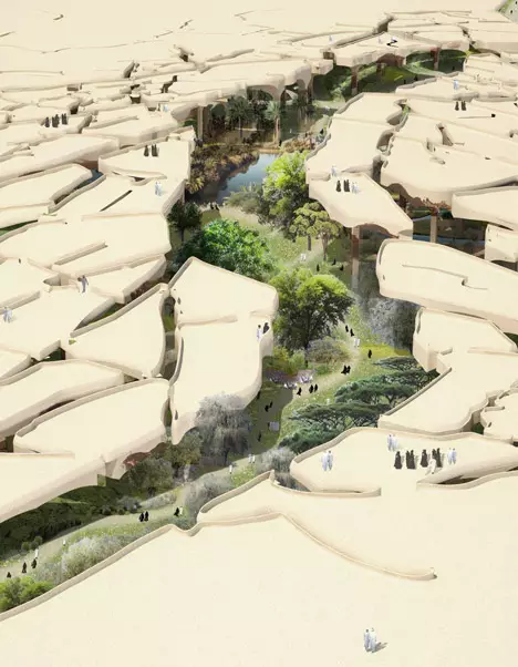 Thomas Heatherwick enthüllt „versunkene Oase“ für Abu Dhabi 34642_1