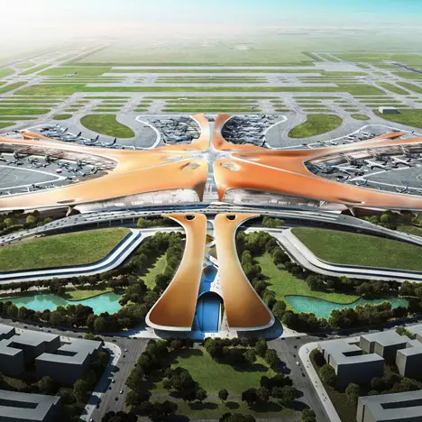 Nowy terminal lotniska Zaha Hadid dla Pekinu