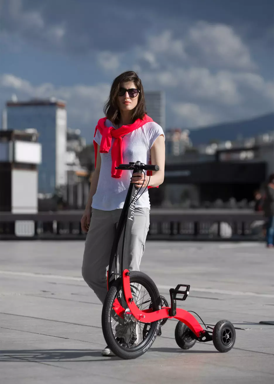 Halfbike 2.1 da Kolelinia, um kickstarter de design de produtos de ciclismo que decolou