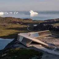 Fagverkskonstruksjon av Ilulissat Isfjordsenter ved Dorte Mandrup Arkitekter