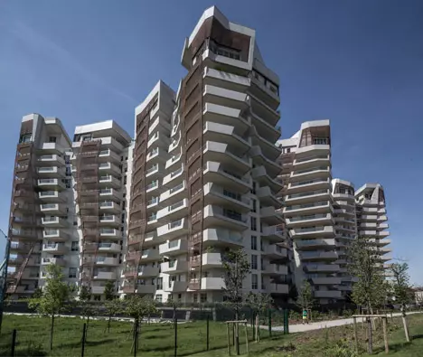 City Life Milano de Zaha Hadid și Libeskind