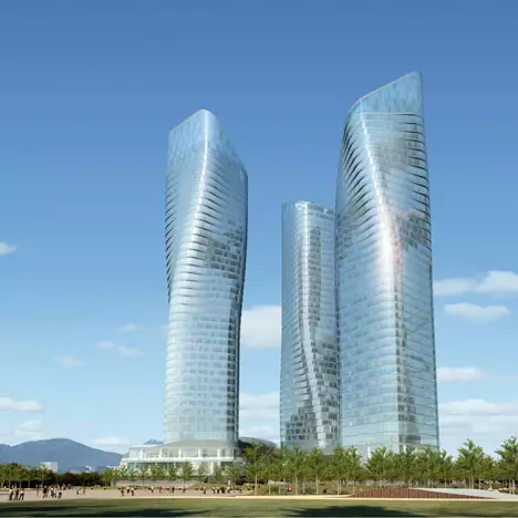 Dancing Towers pa Studio Daniel Libeskind