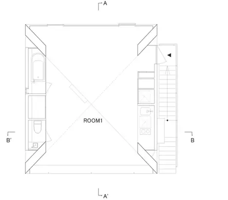 Kiyonobu Nakagame-ന്റെ Motoazabu Apartment sYms