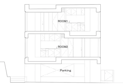 Кионобу Накагамның Motoazabu квартирасы