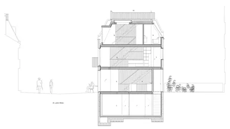 Fale Submariners saunia e Jonathan Tuckey Design