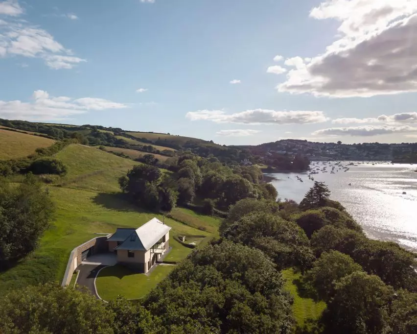 Casa con vista sull'estuario del Salcombe