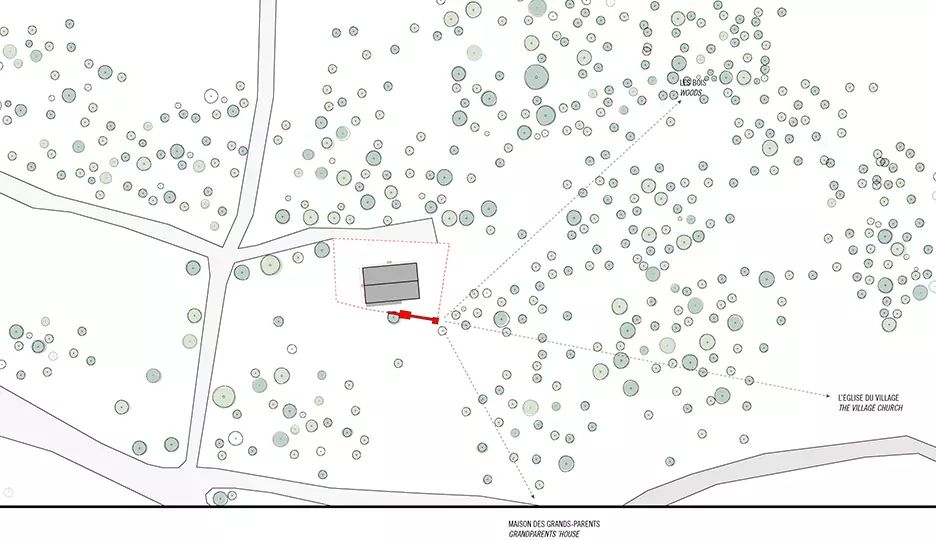 casa-no-muro-saperlipopette-les-architectes-martial-marquet-architecture-kućica na drvetu-drvo-djeca-portugal-site-plan_dezeen_0