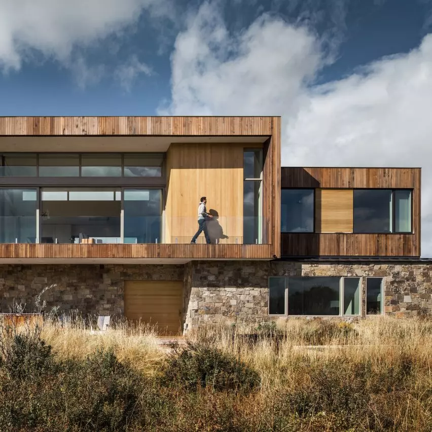 Teton Residence מאת Ro Rockett Design