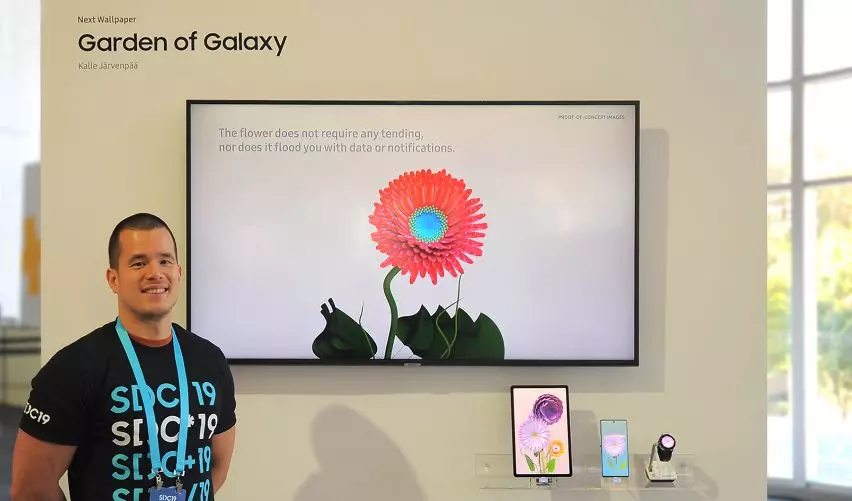 Galaxy Garden of Samsung компаниясының мобильді дизайн байқауында жеңіске жетті