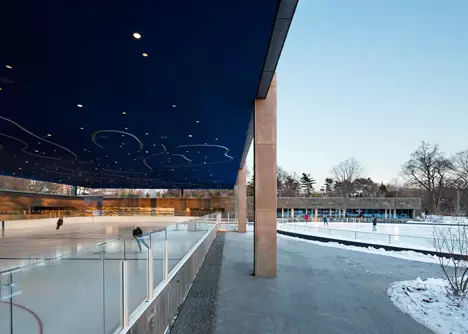 LeFrak Center at Lakeside door Tod Williams Billie Tsien Architects_dezeen_8