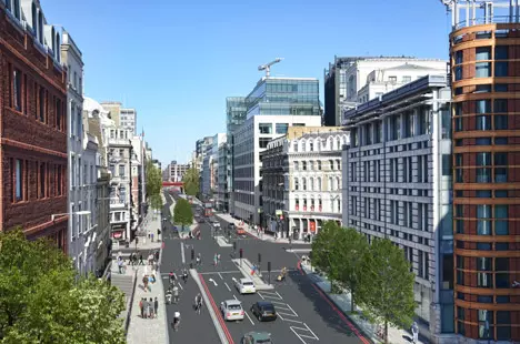 Bag-ong cycle superhighway proposal sa London