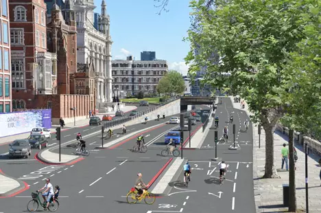 Le nouveau projet d'autoroute cyclable de Londres