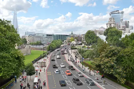 اقتراح الطريق السريع الجديد للدورة الجديدة في لندن