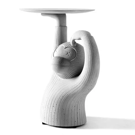 Monkey Table dening Jaime Hayón kanggo BD Barcelona Design