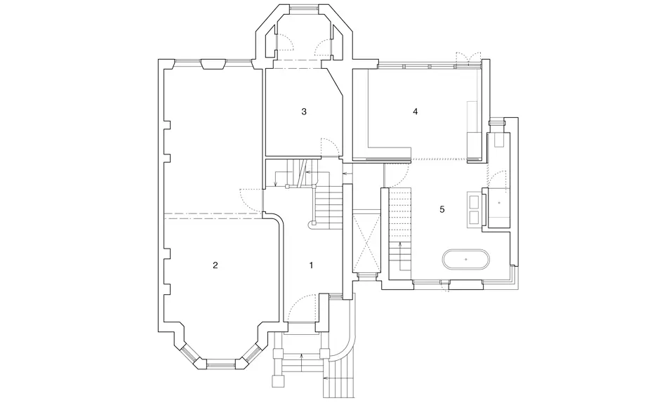 Расширение дома на Кулхерст-роуд от Alexander Martin Architects