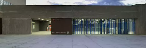 Estación de metro Alboraya-Palmaret por Rstudio